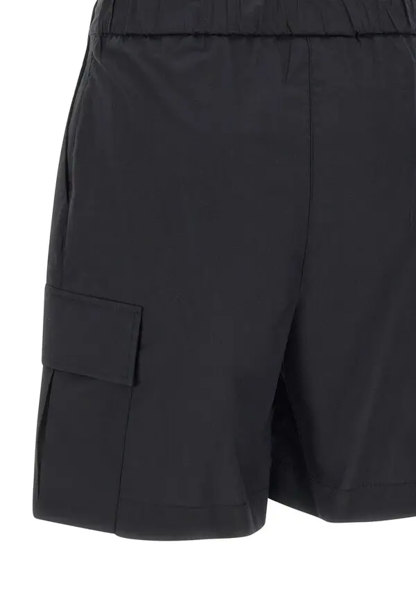 KAOS High Waisted Poplin Cotton Shorts