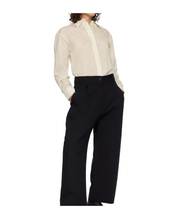Studio Nicholson Rouen Striped Oversized Shirt