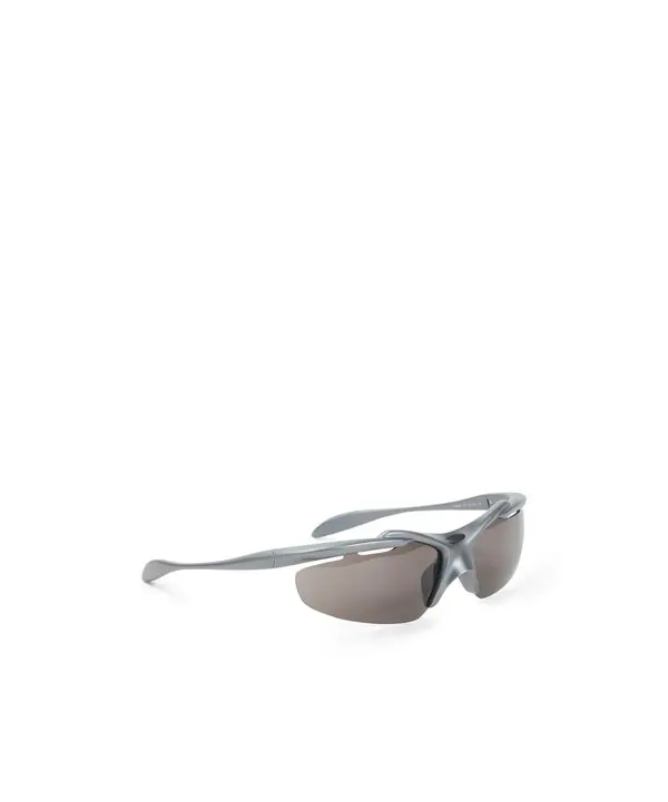 Balenciaga Wrap-around Frame Sunglasses - Gray