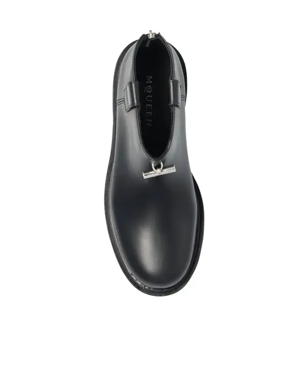 Alexander McQueen T-bar Platform Ankle Boots
