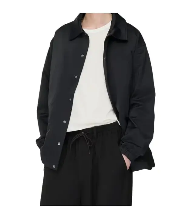 Y3 Graphic Print Button-up Jacket