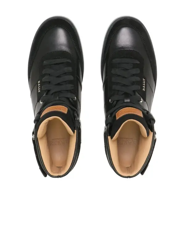 Bally Logo High-top Casual Sneakers