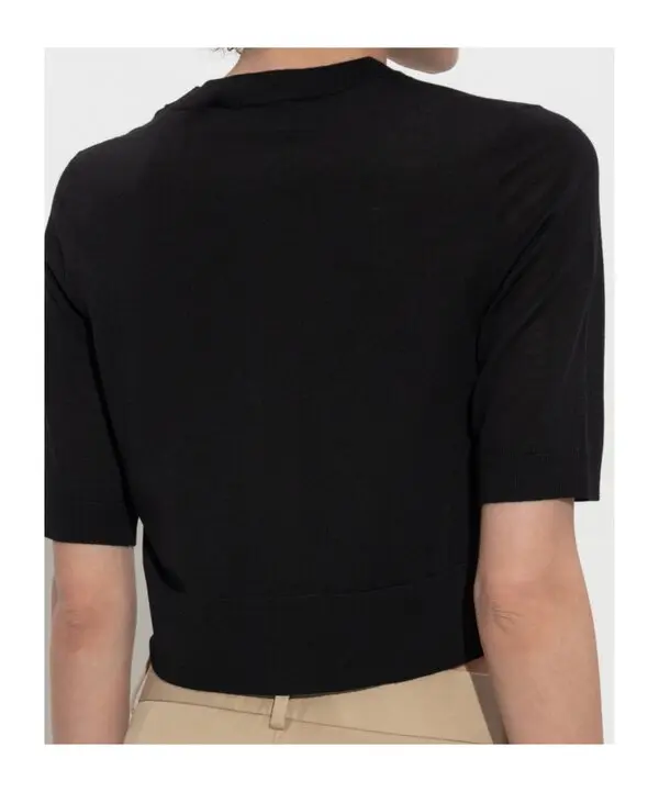 Dsquared2 Logo Print Cropped Jumper
