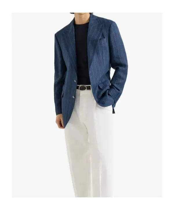 Brunello Cucinelli Striped Tailor Blazer