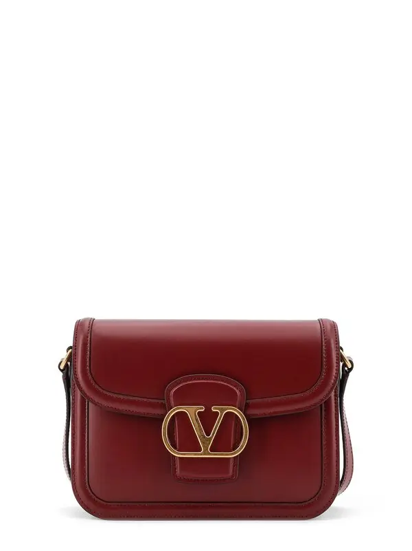 Valentino Garavani Mini 9to5 Shoulder Bag With Vlogo Closure - Red