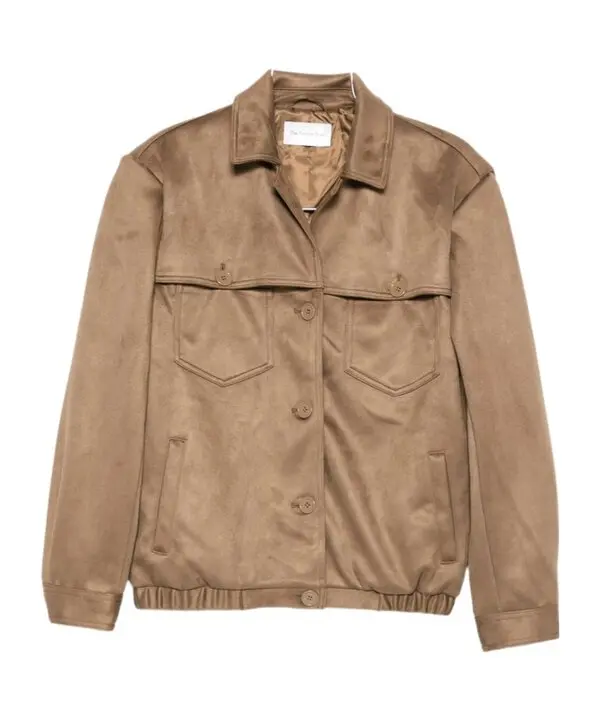 THE FRANKIE SHOP Long-sleeved Casual Jacket - Brown