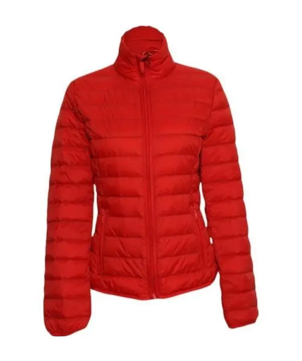 Emporio Armani Lightweight Down Jacket - Red
