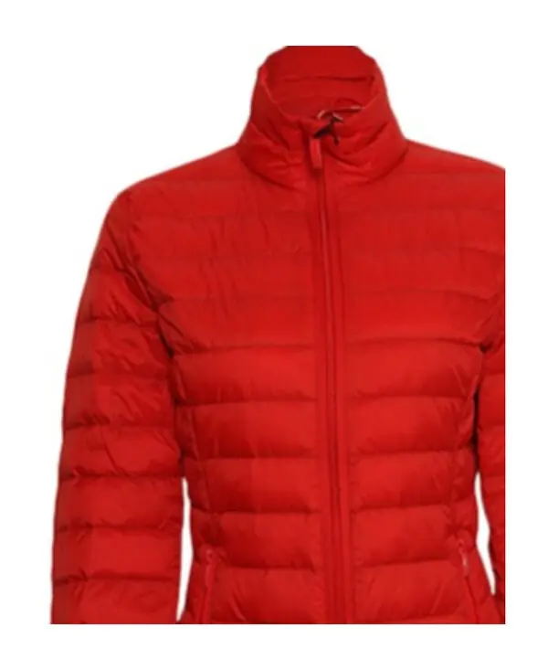 Emporio Armani Lightweight Down Jacket - Red