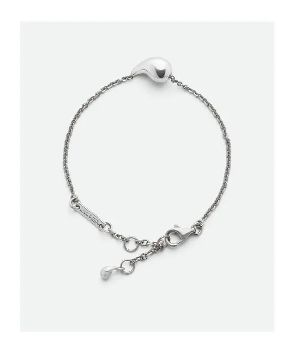 Bottega Veneta Sterling Drop Bracelet - Silver