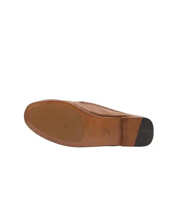 Versace Medusa Ruched Loafers