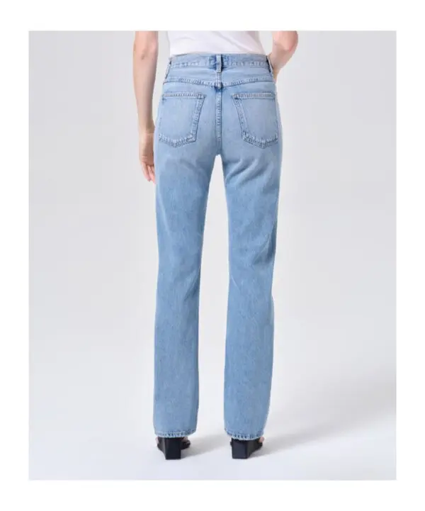 AGOLDE Leena Flared Jeans - Stream