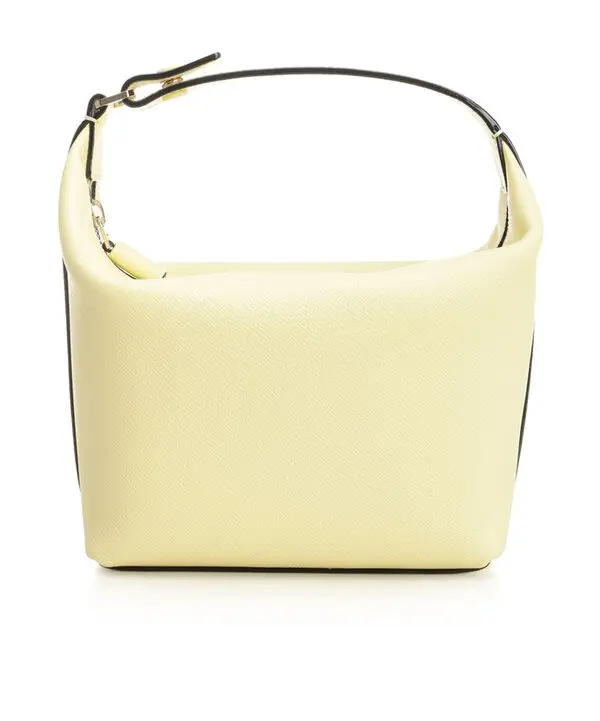 VALEXTRA Mochi Mini Handbag - Pastel Yellow