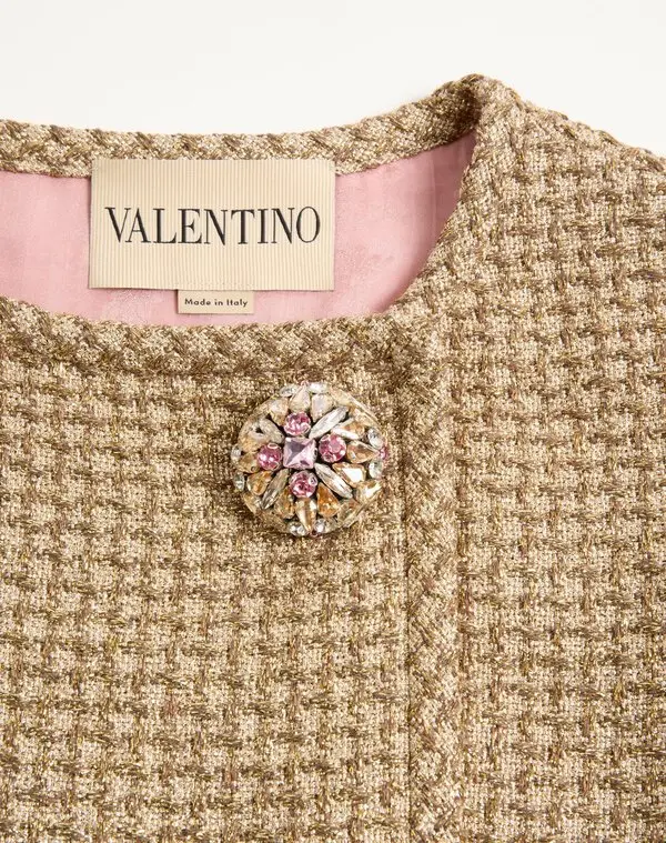Valentino Garavani Lurex Tweed Dress