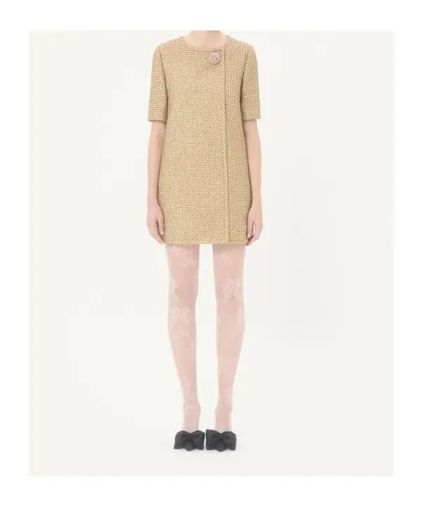 Valentino Garavani Lurex Tweed Dress