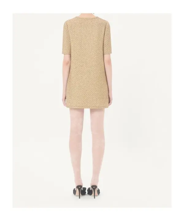 Valentino Garavani Lurex Tweed Dress