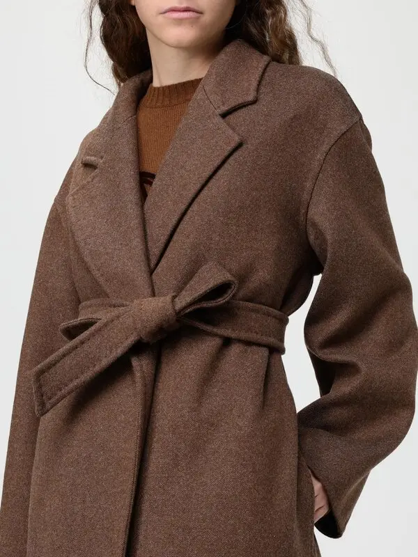 Max Mara Belted Long-sleeved Coat