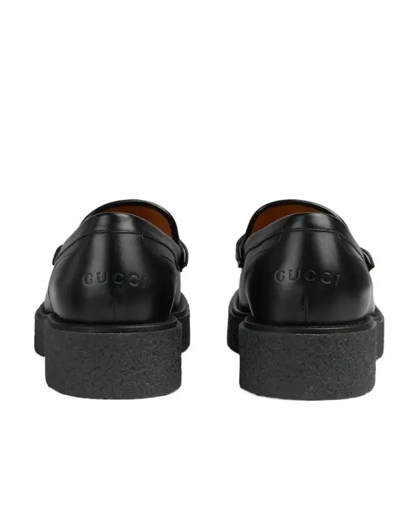 Gucci Logo Plaque Slip-on Loafers