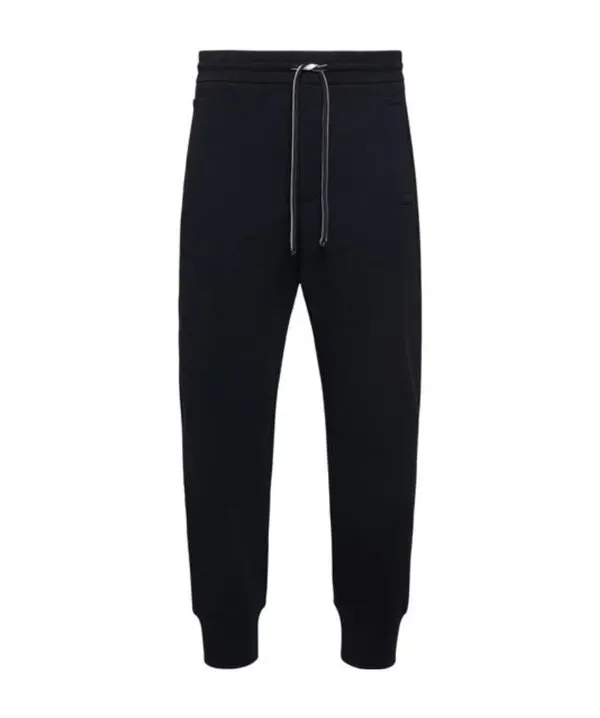 Emporio Armani Sweatpants With Logo - Black