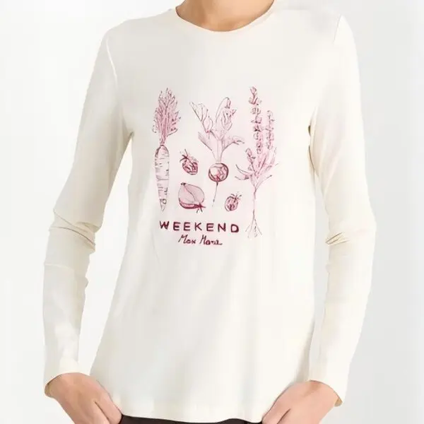 Max Mara Long Sleeve T-shirt