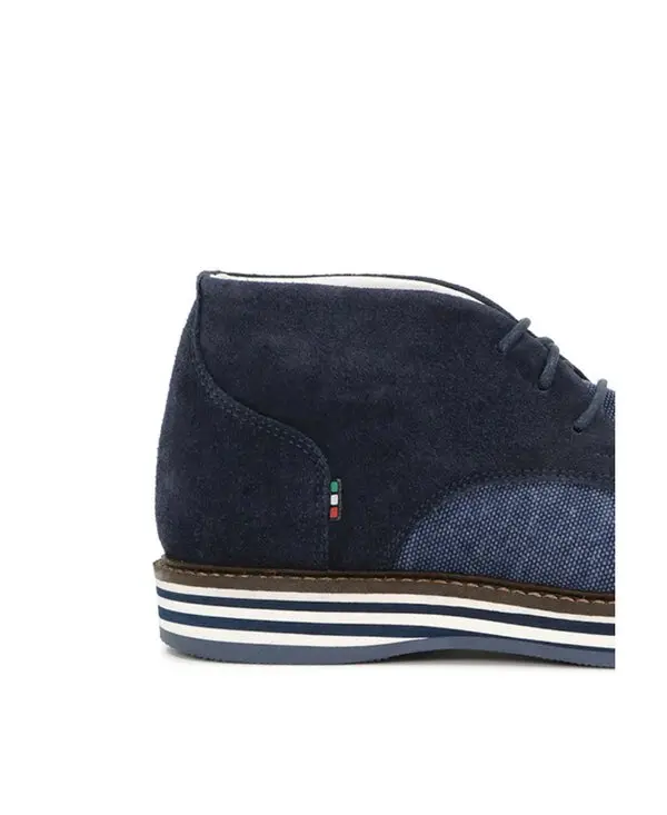 Emporio Armani Splicing Detail Casual Lace-up Shoes