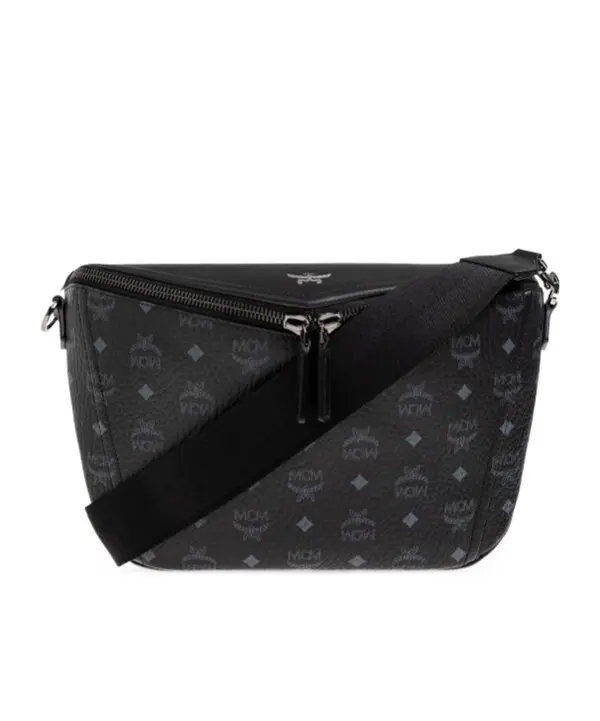 Mcm Medium Shoulder Bag - Black