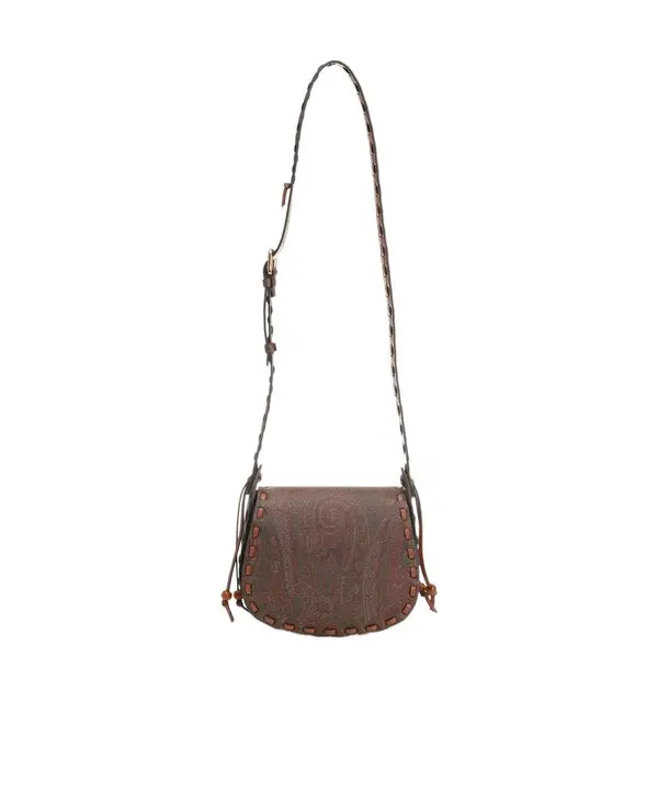 Etro Small Drya Paisley Printed Crossbody Bag - Brown