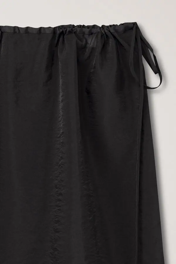 DUNST See-through Layering Midi Skirt
