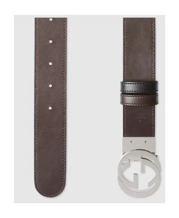 Gucci Reversible Signature Buckle Belt