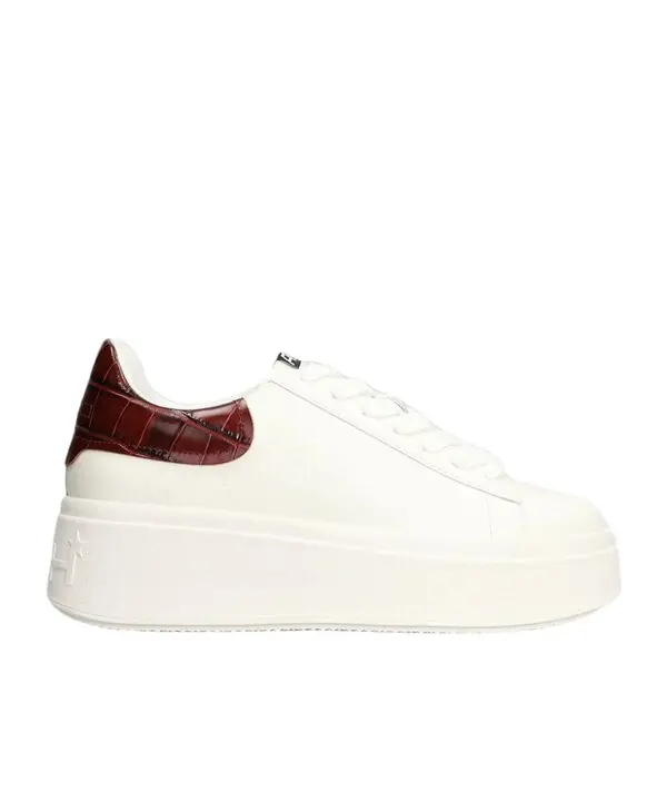 Ash Lace-up Sneakers With Thick Sole