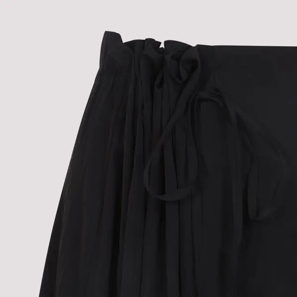 Studio Nicholson Gathered Wrap Skirt
