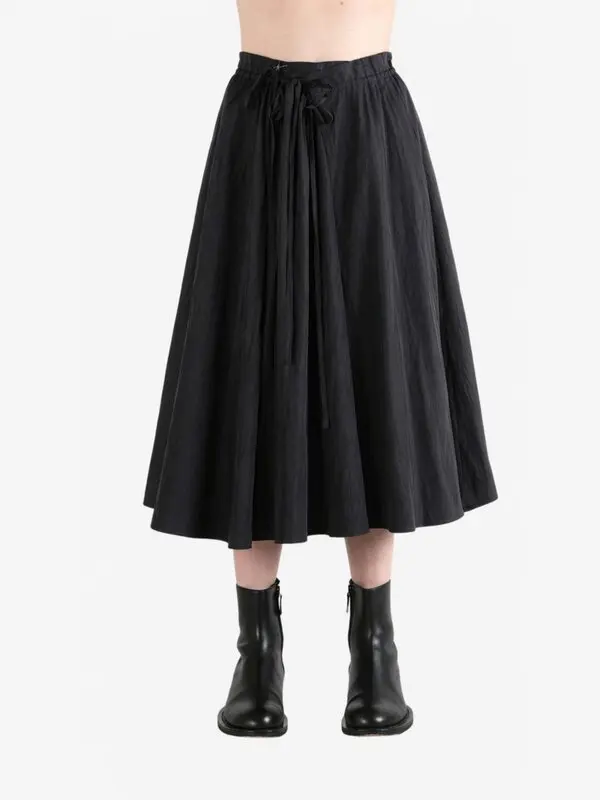 Studio Nicholson Messina Wrap Midi Skirt