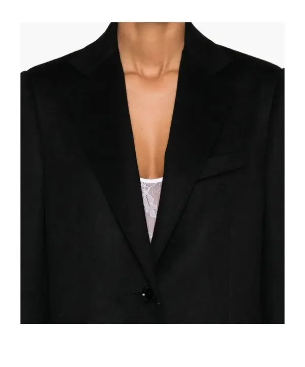 Dolce & Gabbana Single-breasted Tailored Coat - Black