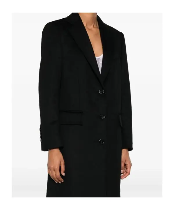 Dolce & Gabbana Single-breasted Tailored Coat - Black