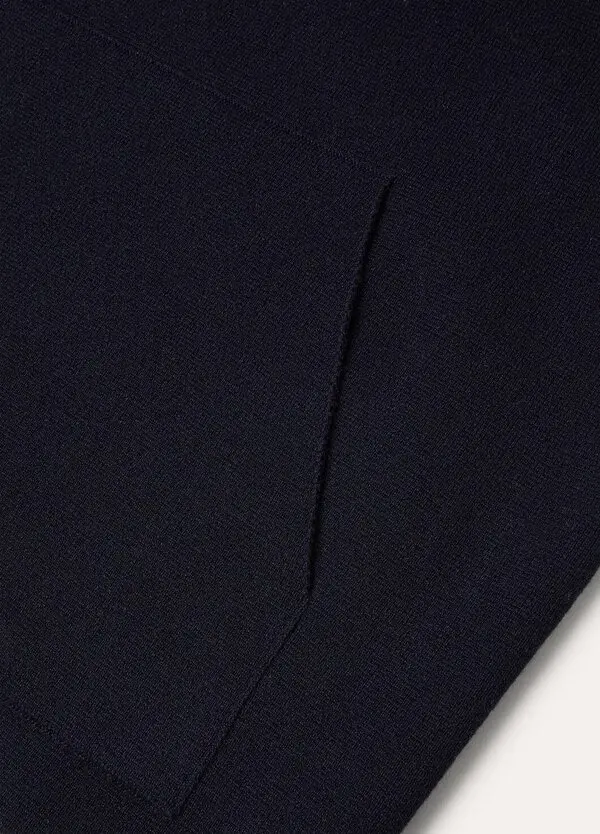 Loro Piana Breia Hooded Sweater - Light Blue Navy