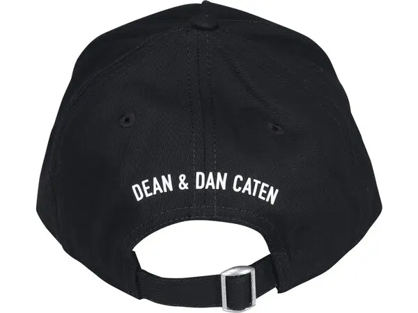 Dsquared2 Logo Printed Distressed Baseball Cap