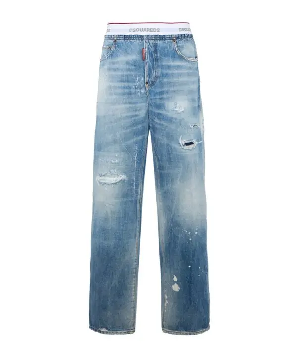 Dsquared2 Distressed Jogger Jeans