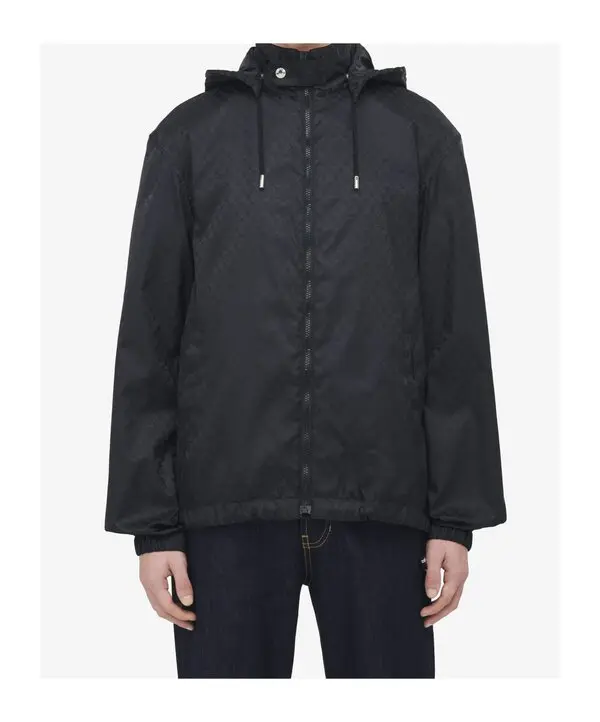Alexander McQueen Skull Jacquard Hooded Jacket