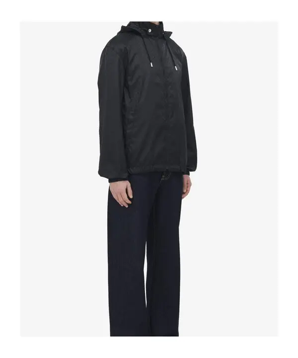 Alexander McQueen Skull Jacquard Hooded Jacket