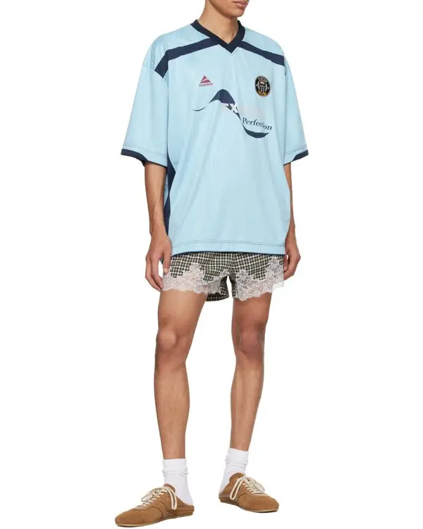 Martine Rose V-neck Football T-shirt