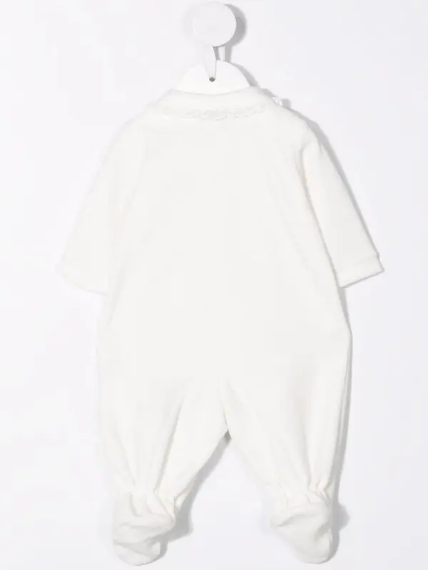 Monnalisa Logo-embellished Bow Detail Pyjamas