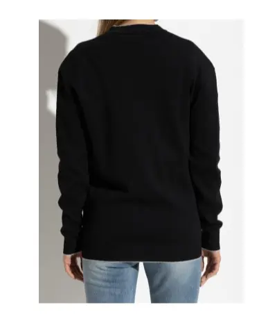 Balmain Emblème Embroidered Knit Cardigan