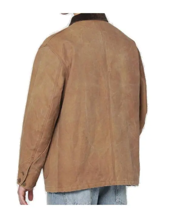 Needles Single Breasted Jacket With Four Patch Pockets