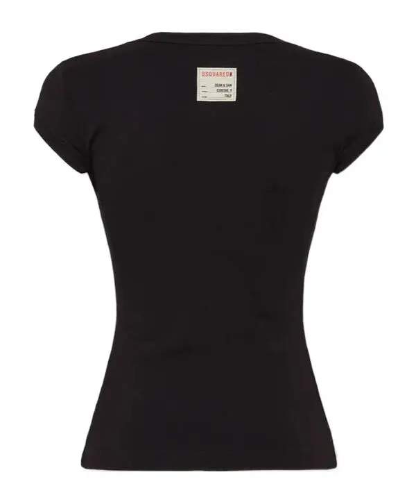 Dsquared2 Slim Fit Crewneck T-shirt With 'sexy' Print