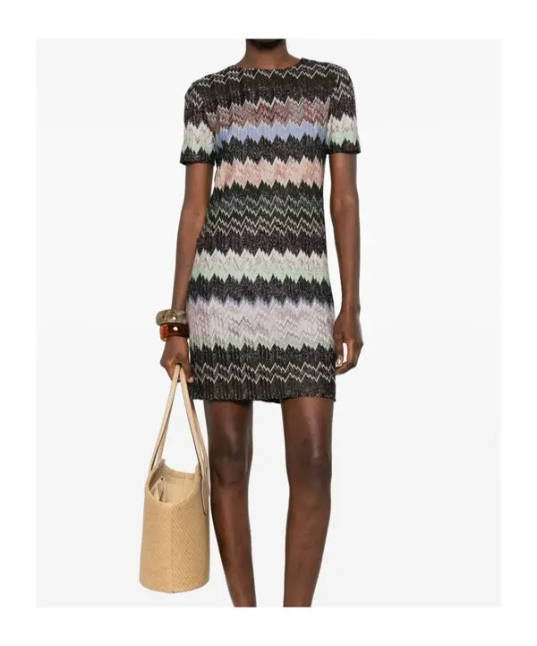 Missoni Short Sleeve Mini Dress