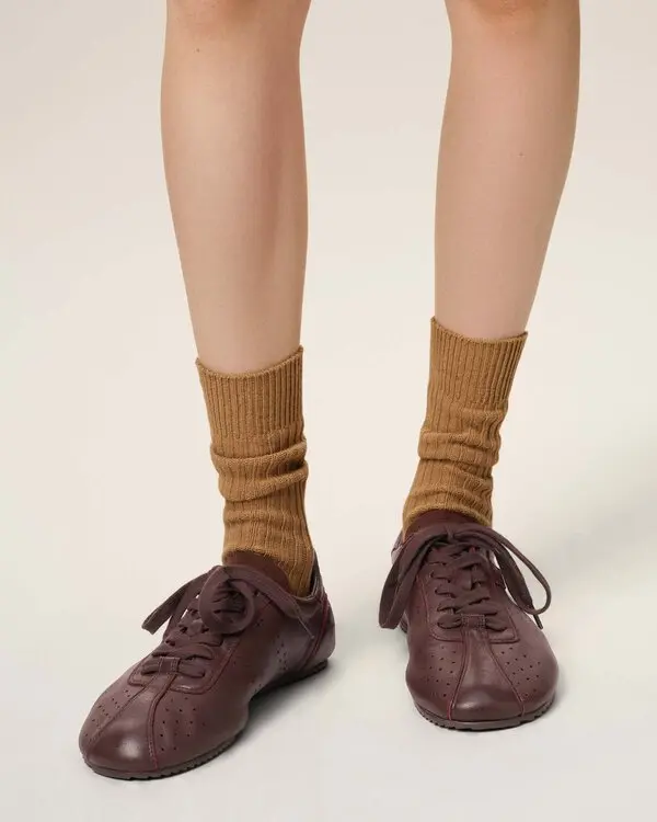 AMI Paris Low-top Sneakers - Brown