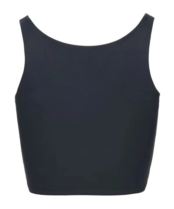 Magda Butrym Ruched Flower Swim Top