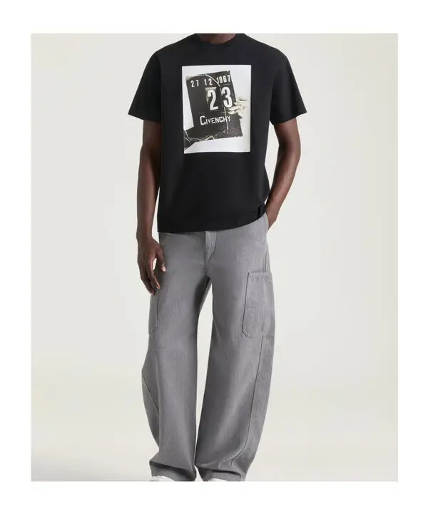 Givenchy Graphic Printed Crewneck T-shirt