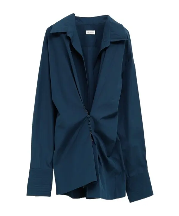 Dries Van Noten Asymmetrical Long Sleeve Shirt