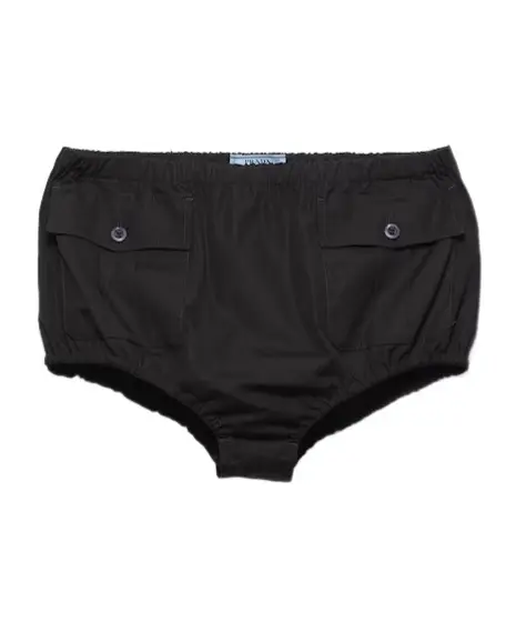 Prada Poplin Shorts - Black