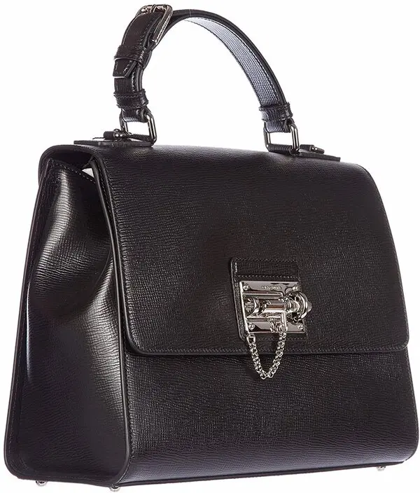 Dolce & Gabbana Logo Detail Top Handle Handbag